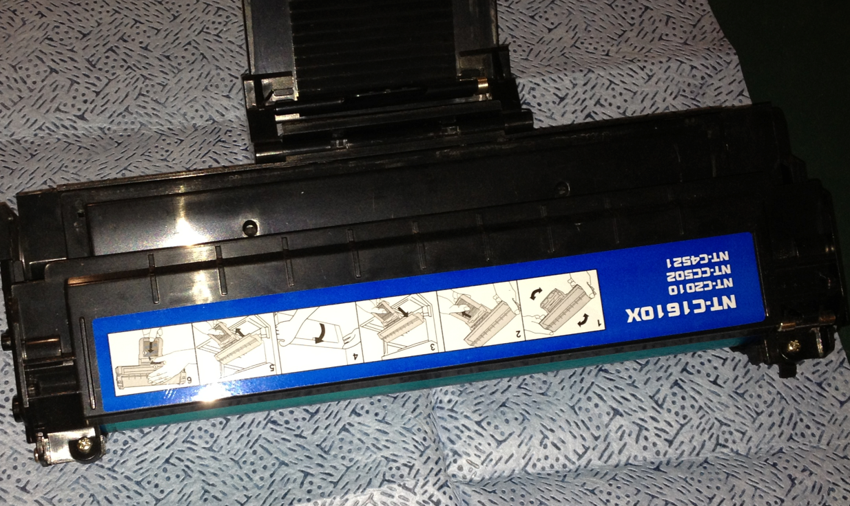Replacing the toner – Chabak's Blog