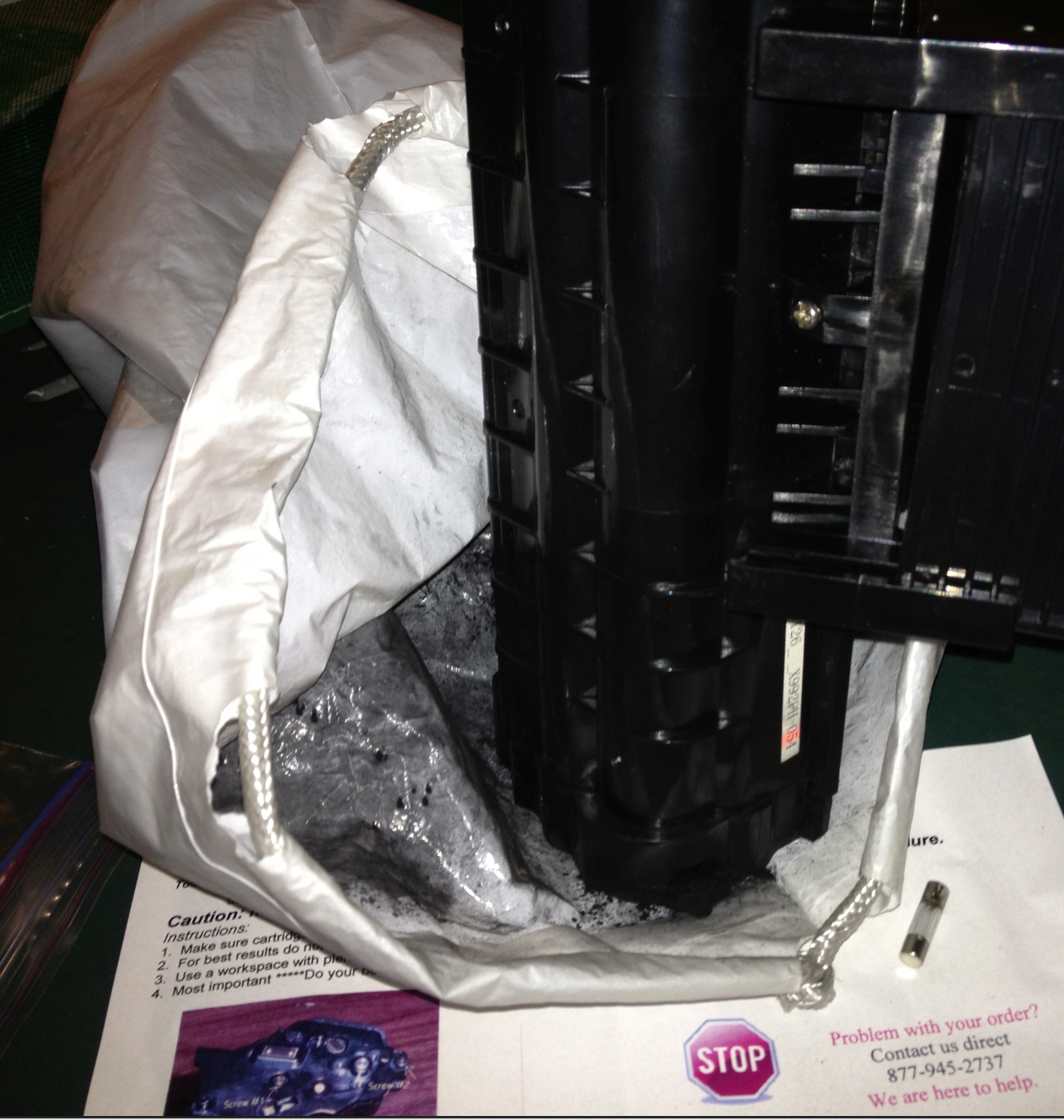 Replacing the toner – Chabak's Blog